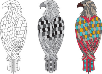 Falcon Doodle Vector Images (over 260)