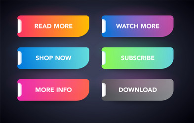 Lava game buttons animation set Royalty Free Vector Image