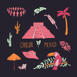 Cancun Mexico Vector Images (over 290)