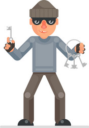 Flashlight grabbing hand evil greedily thief Vector Image