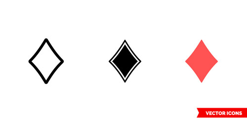 Suit icon 3 types color black and white Royalty Free Vector