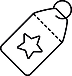 Pink tag icon Royalty Free Vector Image - VectorStock