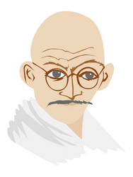 Mahatma Gandhi Vector Images (over 1,200)