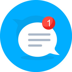 Unread message Royalty Free Vector Image - VectorStock