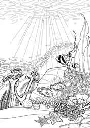 Flower Reef Vector Images (over 1,000)