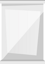 Cartoon home window Royalty Free Vector Image - VectorStock