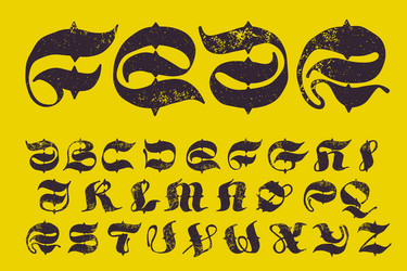 Letters in Claw Scratches Vector Images (over 210)