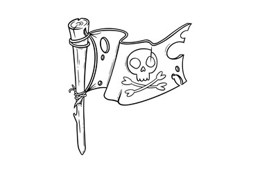 Tattered Cloth Vector