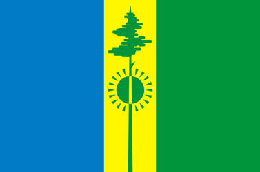 Flag republic tatarstan in russian Royalty Free Vector Image