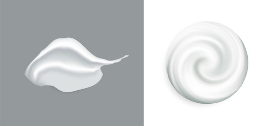 Whipped cream Royalty Free Vector Image - VectorStock