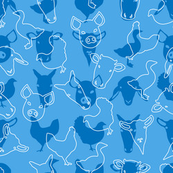 Blue Cow Pattern Vector Images (over 1,300)