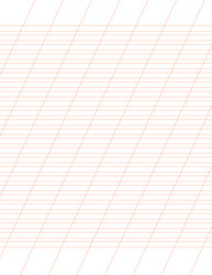 Graph paper printable lined grid paper with color Vector Image