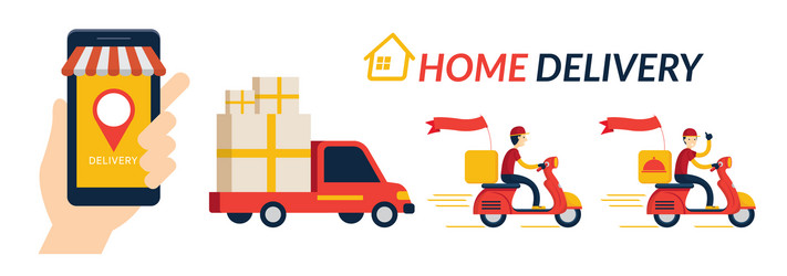 Home Delivery Vector Images (over 120,000)