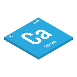 Periodic Table Element Calcium Icon Vector Images (over 210)