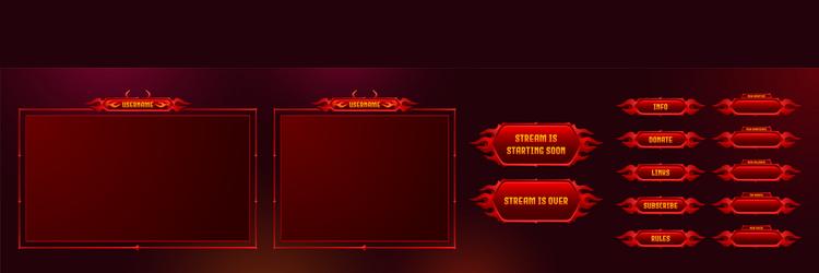 Live streaming background online multimedia player