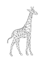Giraffe Outline Drawing Vector Images (over 2,300)