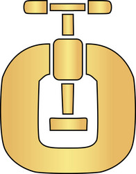 Vice computer symbol Royalty Free Vector Image