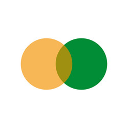 Two Circle Green Vector Images (over 2,300)