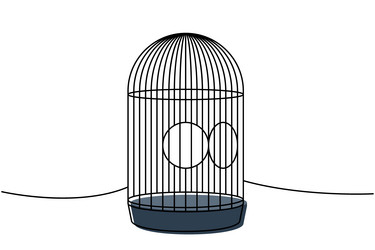 Bird Cage Line Drawing Vector Images (over 620)