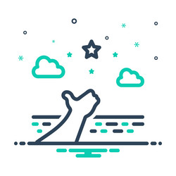 Reaching Royalty Free Vector Image - VectorStock