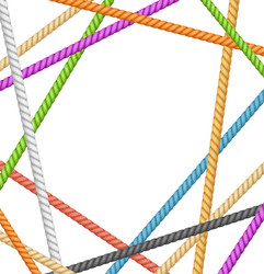 Realistic detailed 3d photo frame set Royalty Free Vector