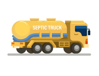 Septic Tank Truck Vector Images (61)