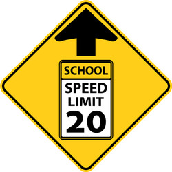 Reduce Speed Sign Vector Images (52)