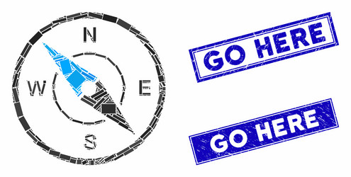 Compass Watermark Icon Vector Images (over 120)