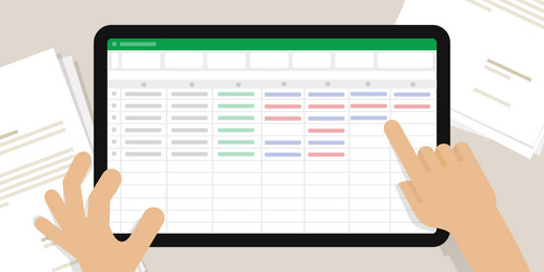Spreadsheet Vector Images (over 6,600)