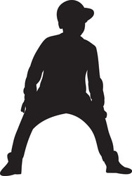 Boy Dance Silhouette Vector Images (over 2,900)
