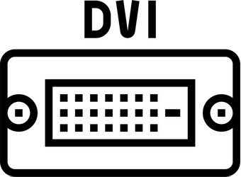 Port cargo container icon outline style Royalty Free Vector