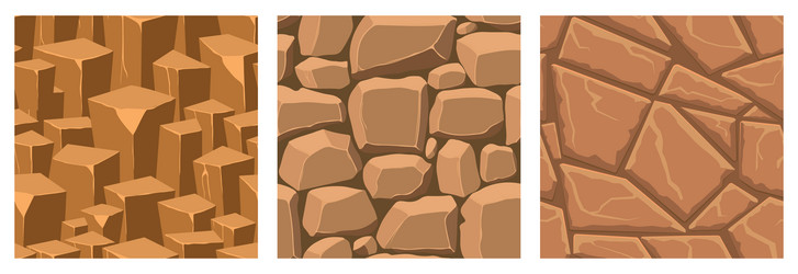 Seamless Stone Texture Cartoon Vector Images (over 1,900)