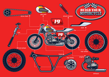Motorcycle Engine Parts Vector Images (over 2,600)