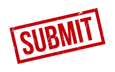 Red submit rubber stamp seal Royalty Free Vector Image