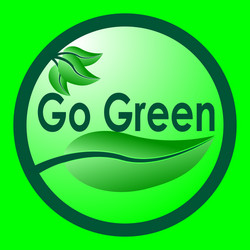 Go Green Sign
