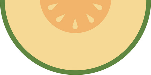 Melons logo Royalty Free Vector Image - VectorStock