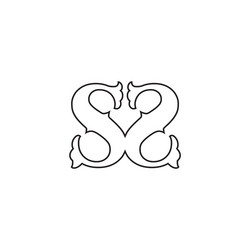 Alphabet S Tattoo Design