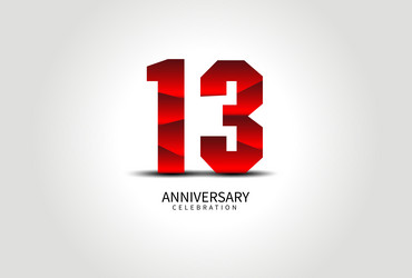 13 Years Vector Images (over 1,200)