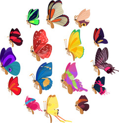 Cartoon Butterfly and Flower Vector Images (over 13,000)
