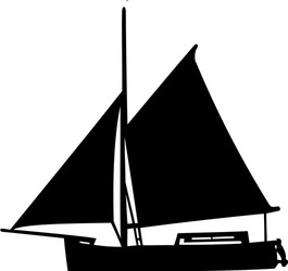 Three-masted barque Royalty Free Vector Image - VectorStock