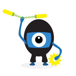 Blue Cartoon Ninja Vector Images (over 210)