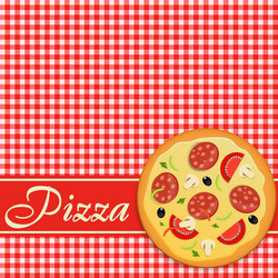 No pizza sign Royalty Free Vector Image - VectorStock