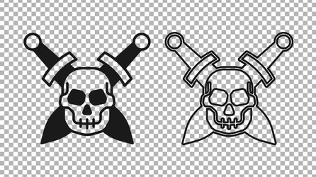 Skull and Rapier Vector Images (26)
