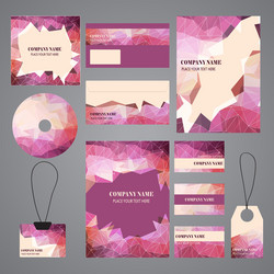 Corporate business style design Royalty Free Vector Image