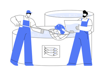 Aquaculture Fish Farm Vector Images (over 500)