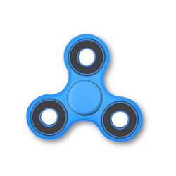 Fidget spinner clipart isolated on white Vector Image