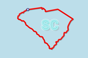 South Carolina State Outline Vector Images (over 490)