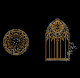 Rose Window Vector Images (over 970)