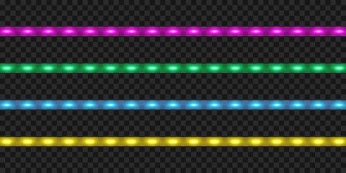 Strip Led Luminous Vector Images (93)