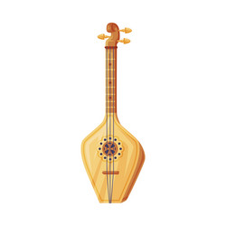 Stringed musical instrument as georgia country Vector Image